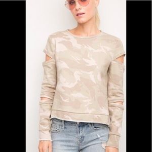 Generation Love | Sweaters | Generation Love Rosalie Camo Sweater ...